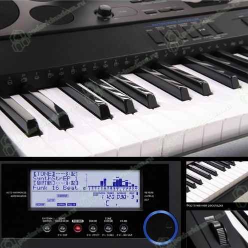 CASIO CTK-6200 - Отличительными особенностями синтезатора CASIO CTK ...