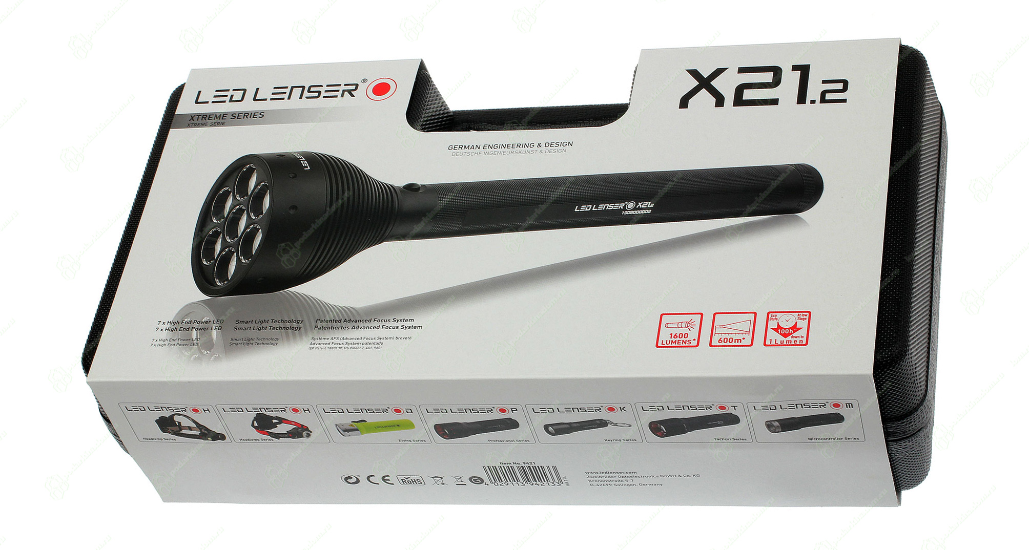 LED Lenser X21.2 - Мощнейший фонарь со светодиодами второго поколения ...