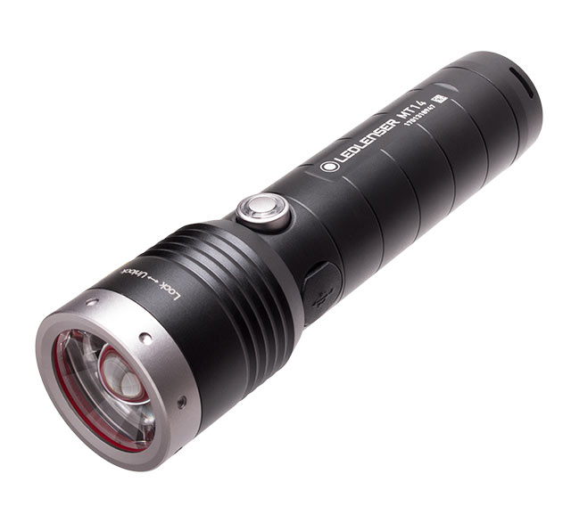 LED Lenser MT14 - Светодиодный фонарь с литиевой батареей. Световой ...
