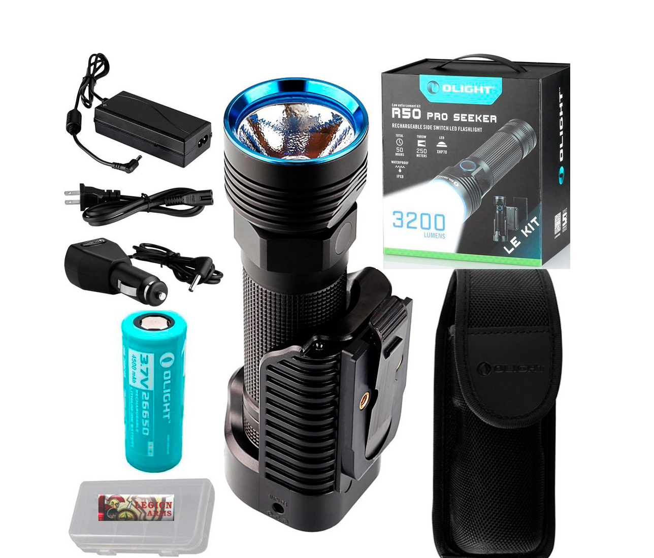 Olight R50 Pro LE Seeker - Кемпинговый фонарь на диоде Cree XH-P 70 ...